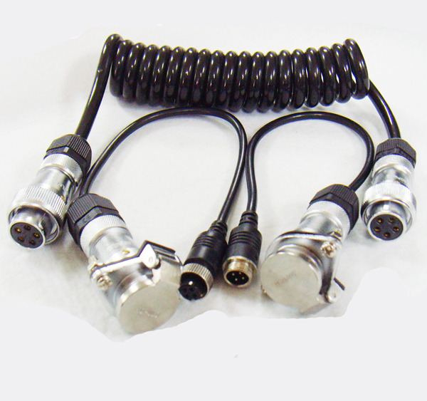 1 Camera Woza Suzi Coil Spiral Hitch Cable Aviation 4 metre 5-Pin DIN ...